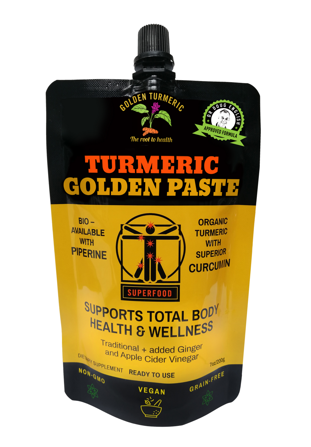 Turmeric Golden Paste for Humans, Dogs and Pets